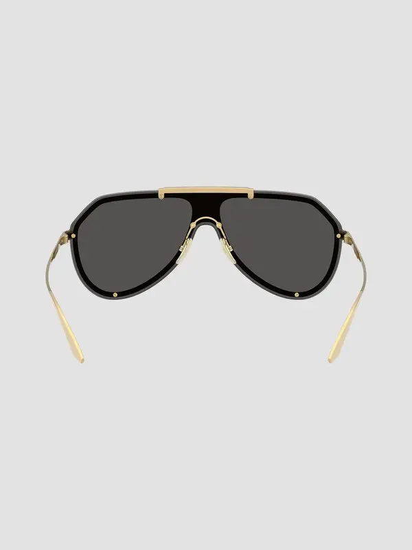Dolce & Gabbana Aviator Sunglasses - Dark Grey
