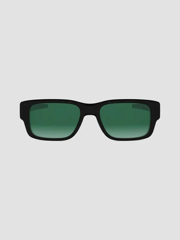 Tag Heuer Golden Age 54mm Rectangular Sunglasses - Black