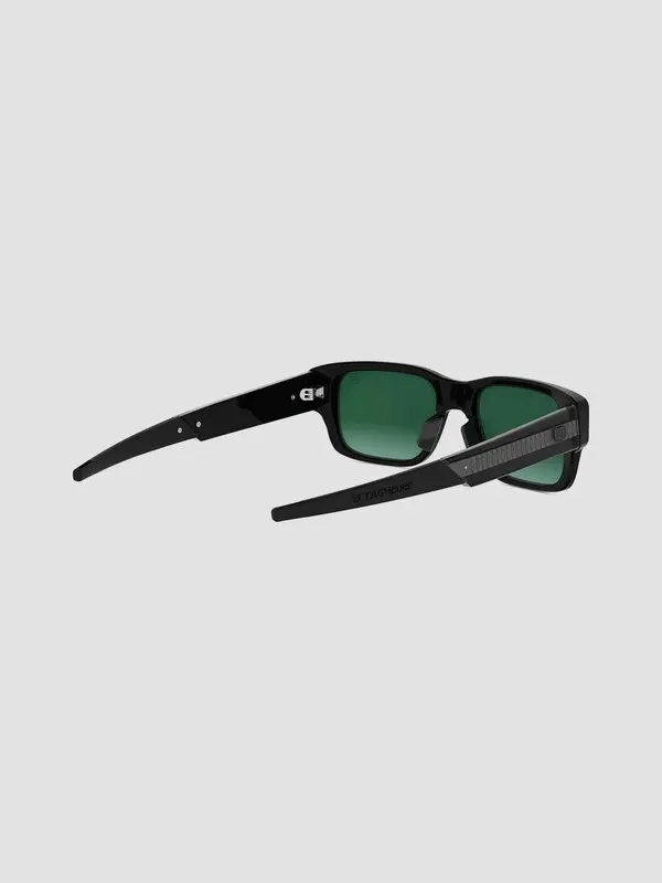 Tag Heuer Golden Age 54mm Rectangular Sunglasses - Black
