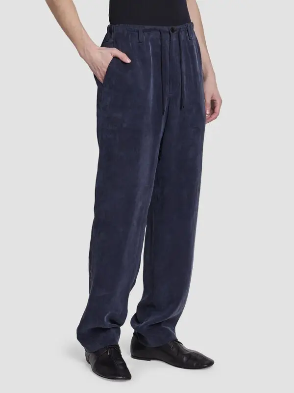 Dries Van Noten Penny Tapered Drawstring Pants