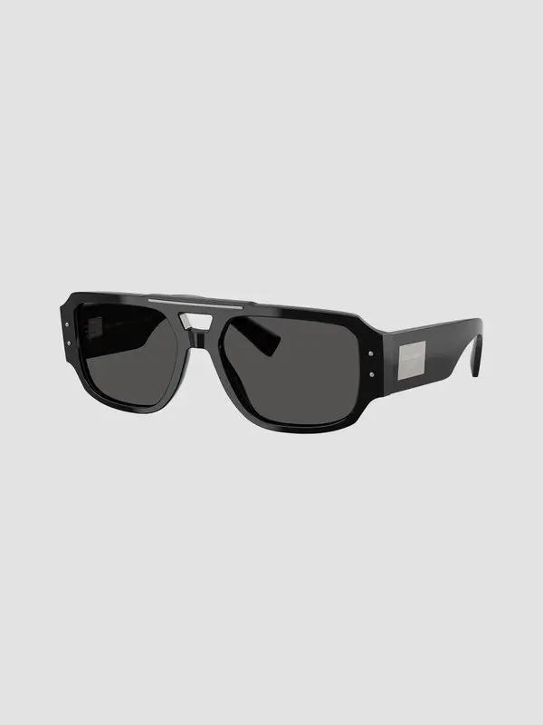 Dolce & Gabbana 57mm Aviator Sunglasses