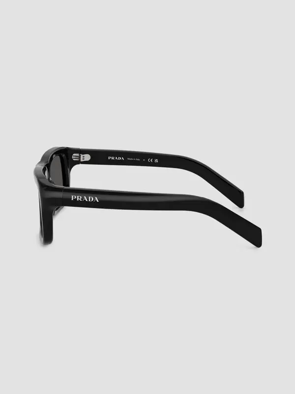 Prada 56mm Rectangular Sunglasses