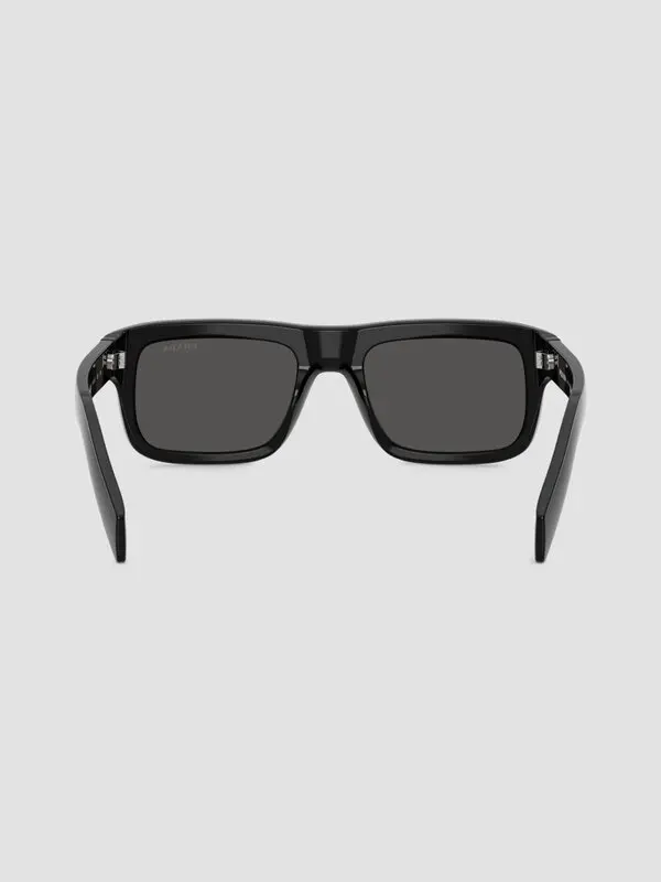 Prada 56mm Rectangular Sunglasses