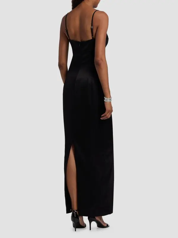 REFORMATION Sathia Satin Maxi Dress