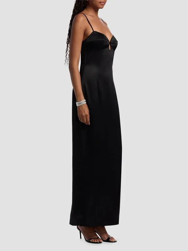 REFORMATION Sathia Satin Maxi Dress