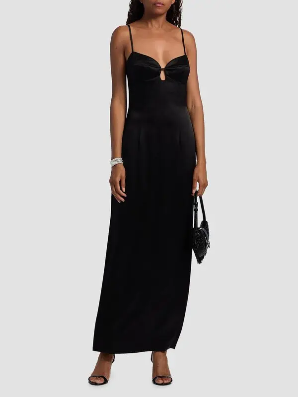 REFORMATION Sathia Satin Maxi Dress