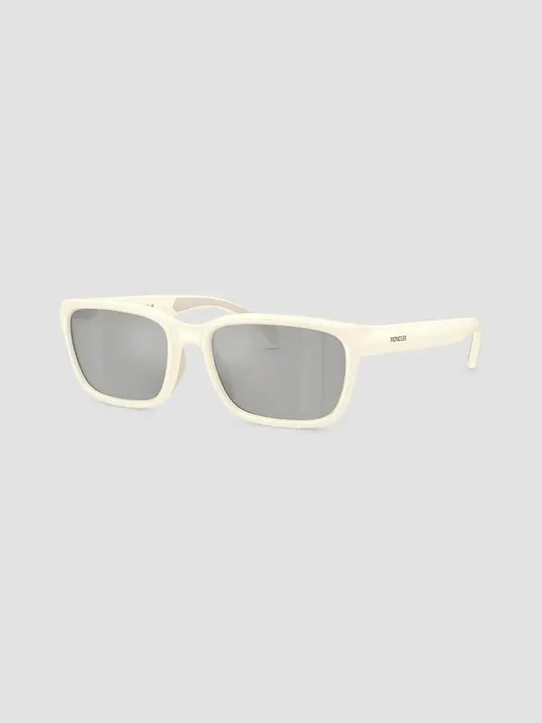 Moncler 55mm Rectangular Sunglasses