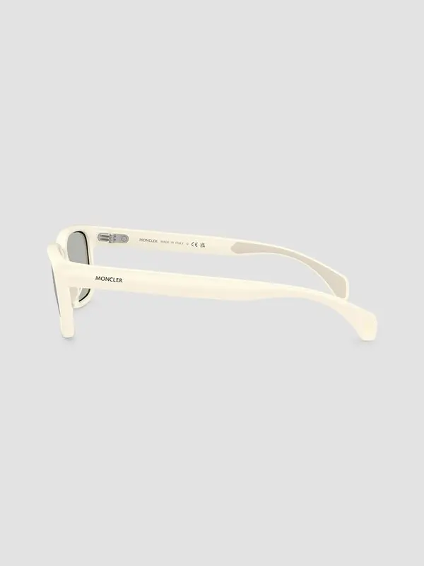 Moncler 55mm Rectangular Sunglasses