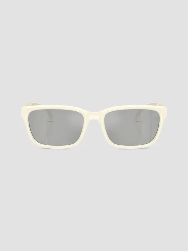 Moncler 55mm Rectangular Sunglasses