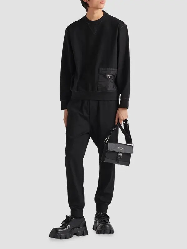 Prada Technical Fleece Pants