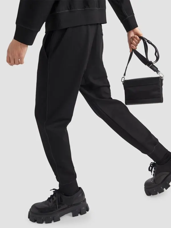 Prada Technical Fleece Pants