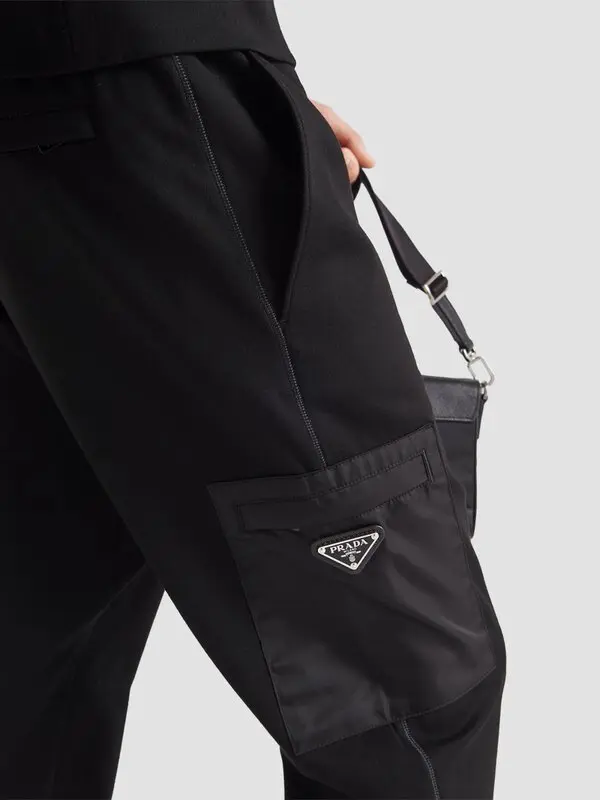 Prada Technical Fleece Pants