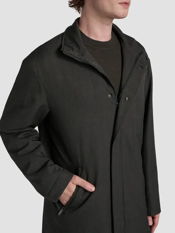 Emporio Armani Caban Longline Coat