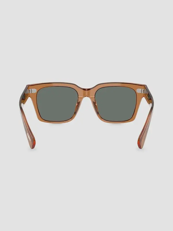 Oliver Spencer Ollice 52mm Pillow Sunglasses - Blue