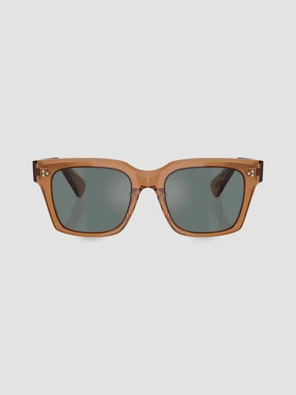 Oliver Spencer Ollice 52mm Pillow Sunglasses - Blue