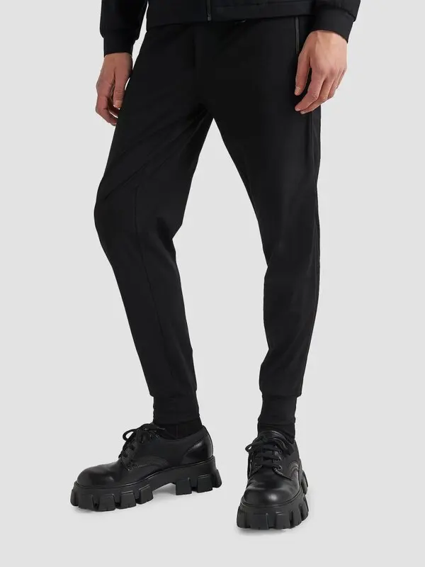 Prada Technical Cotton And Re-nylon Pants