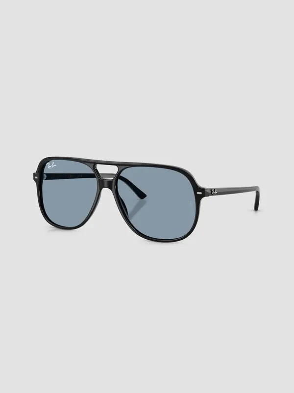 Ray-ban Rb2198 Bill 60mm Square Sunglasses - Black