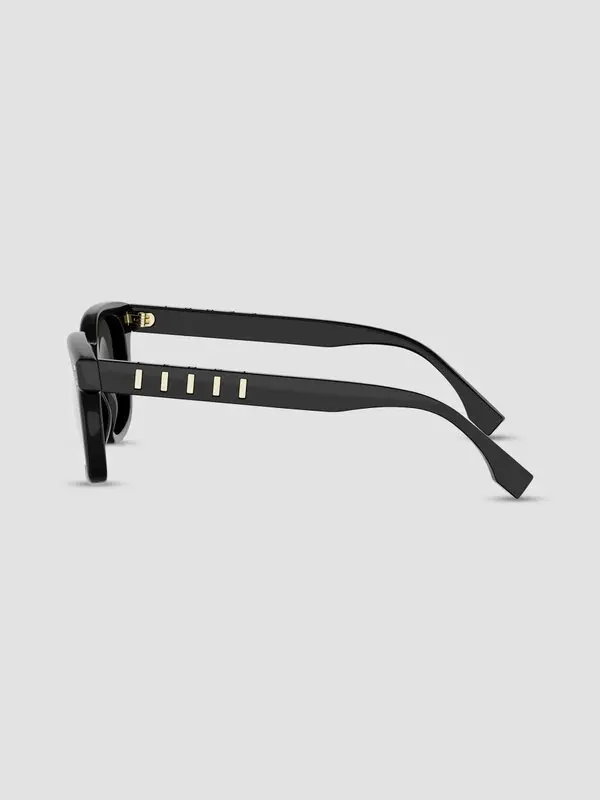 Fendi Five Sisters 51mm Square Sunglasses - Black
