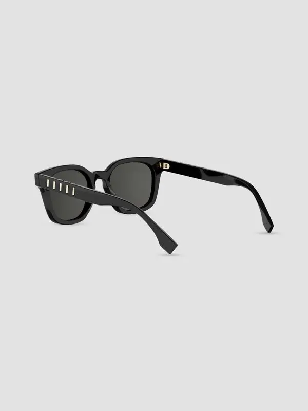 Fendi Five Sisters 51mm Square Sunglasses - Black