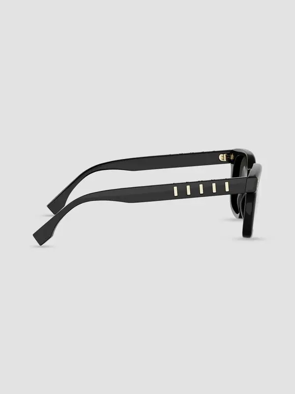 Fendi Five Sisters 51mm Square Sunglasses - Black