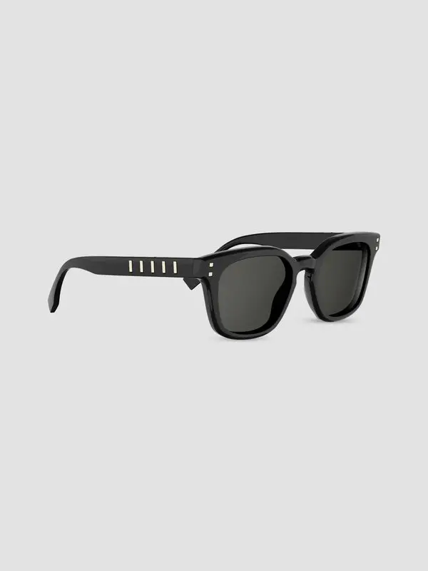 Fendi Five Sisters 51mm Square Sunglasses - Black
