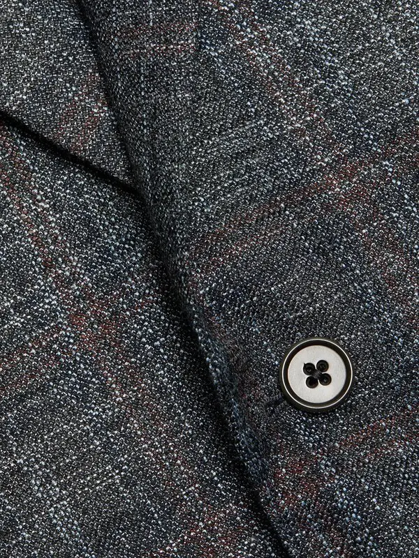 Emporio Armani Textured Wool-blend Sport Coat