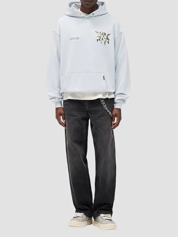 REPRESENT Legacy Cherubs Graphic Cotton Hoodie