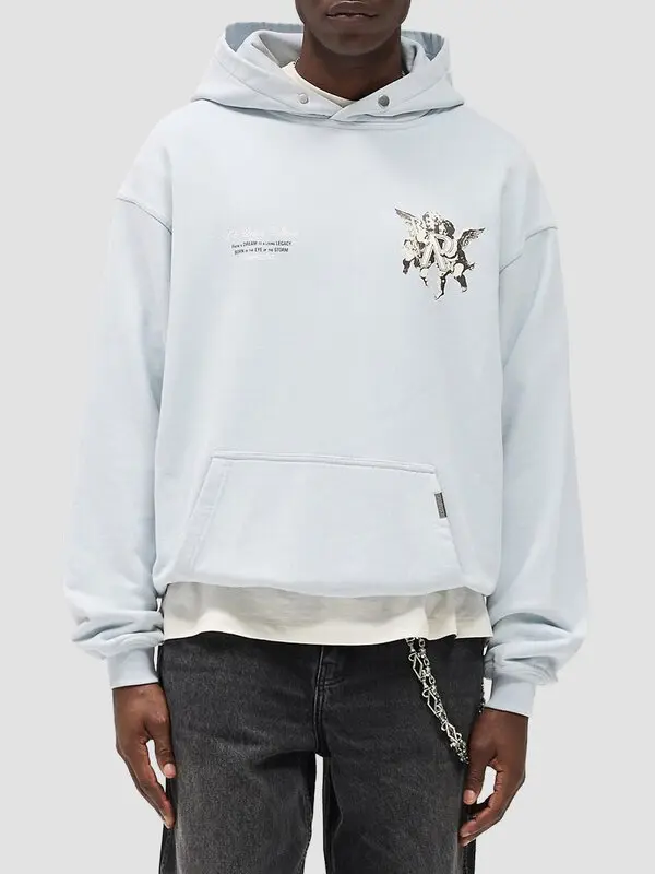 REPRESENT Legacy Cherubs Graphic Cotton Hoodie