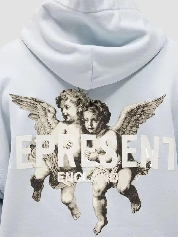 REPRESENT Legacy Cherubs Graphic Cotton Hoodie