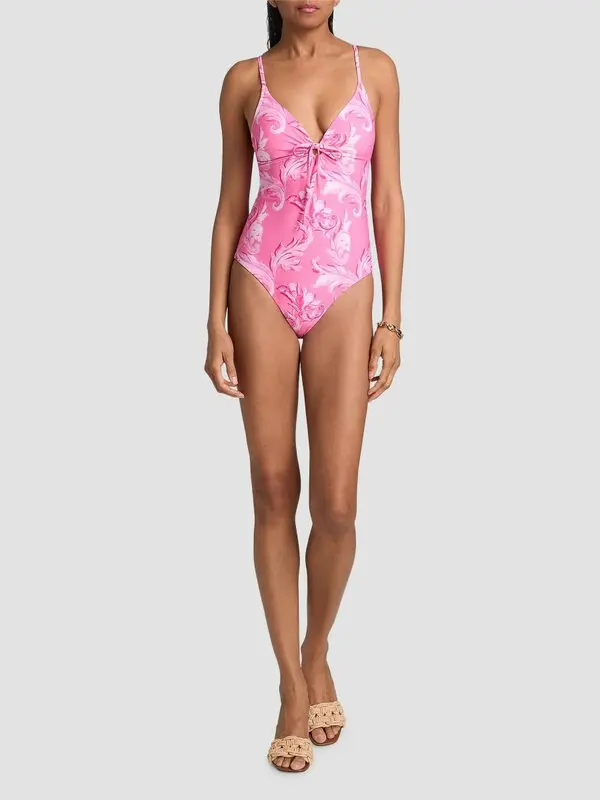 MILLY Canopee Graphic One-piece Swimsuit