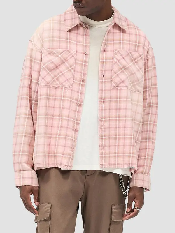 REPRESENT Legacy Check Cotton Shirt