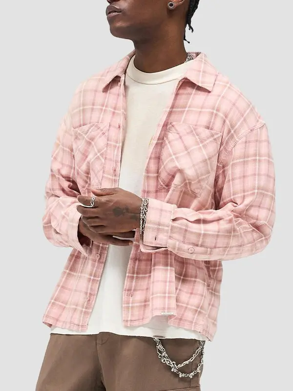 REPRESENT Legacy Check Cotton Shirt