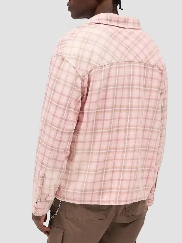 REPRESENT Legacy Check Cotton Shirt