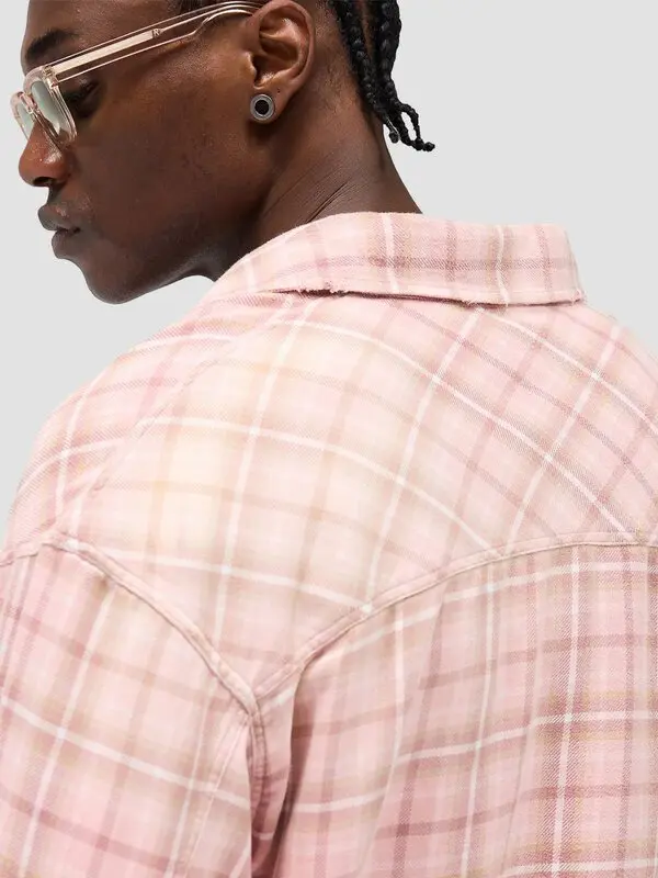 REPRESENT Legacy Check Cotton Shirt