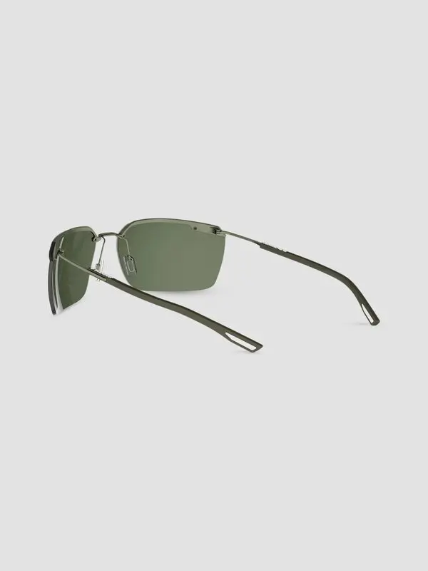 Tag Heuer Flex Rubber 69mm Geometric Sunglasses