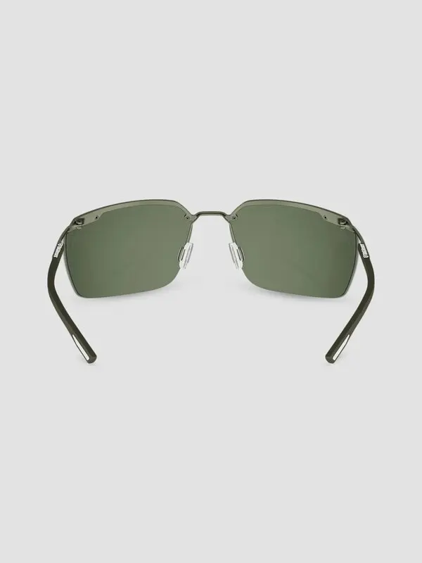 Tag Heuer Flex Rubber 69mm Geometric Sunglasses