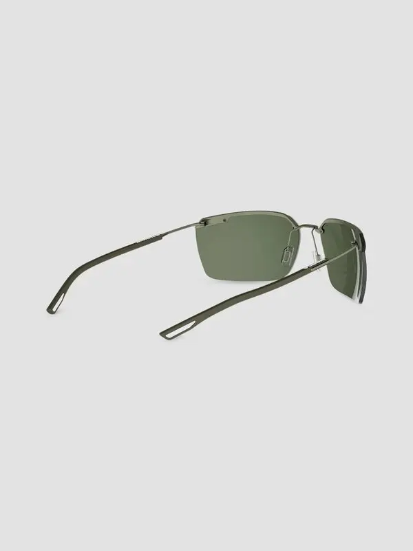 Tag Heuer Flex Rubber 69mm Geometric Sunglasses