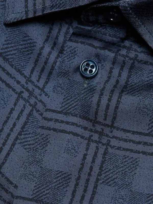 Emporio Armani Plaid Sport Shirt
