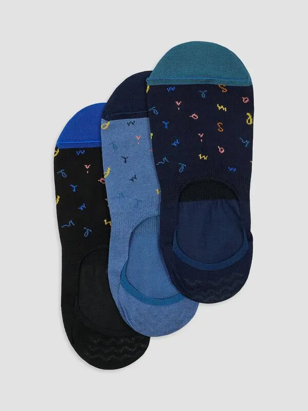 Paul Smith Meribel 3-pack No-show Socks - Multi