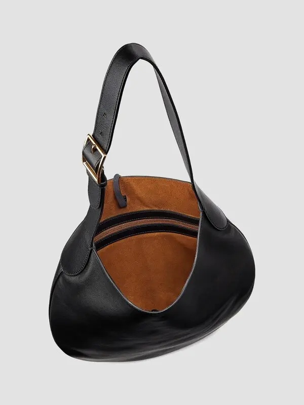 NILI LOTAN Jagger Leather Shoulder Bag