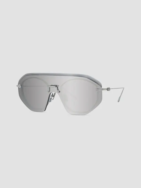 Loewe X Matsuda Shield Sunglasses - Grey