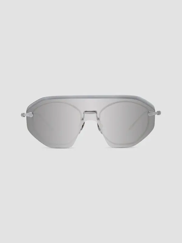 Loewe X Matsuda Shield Sunglasses - Grey