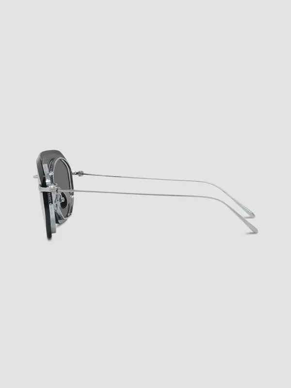 Loewe X Matsuda Shield Sunglasses - Grey