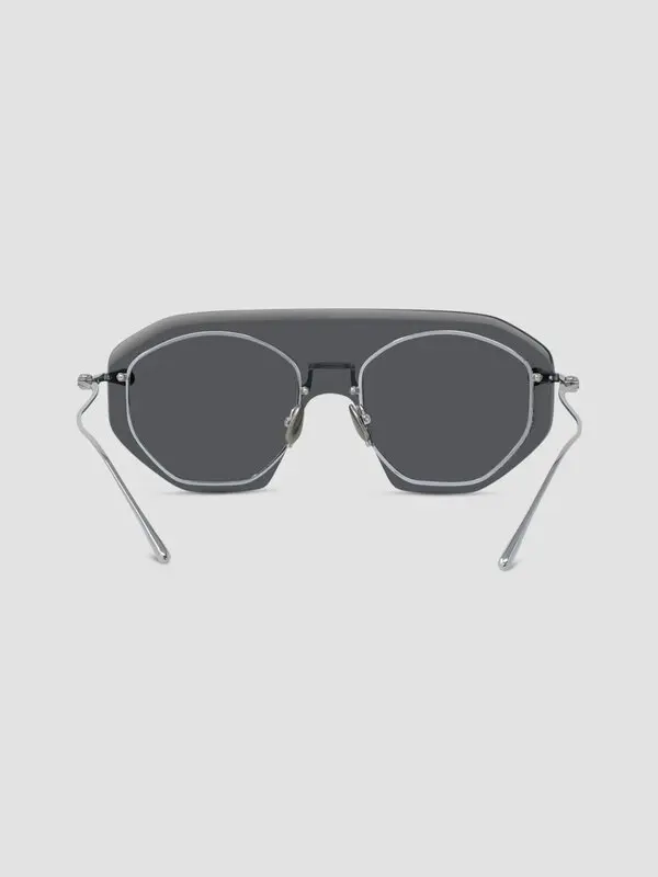 Loewe X Matsuda Shield Sunglasses - Grey