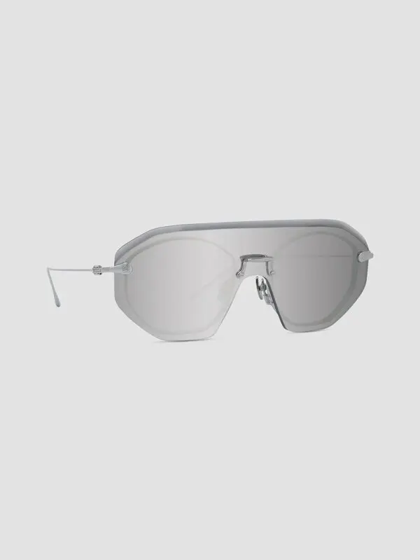 Loewe X Matsuda Shield Sunglasses - Grey