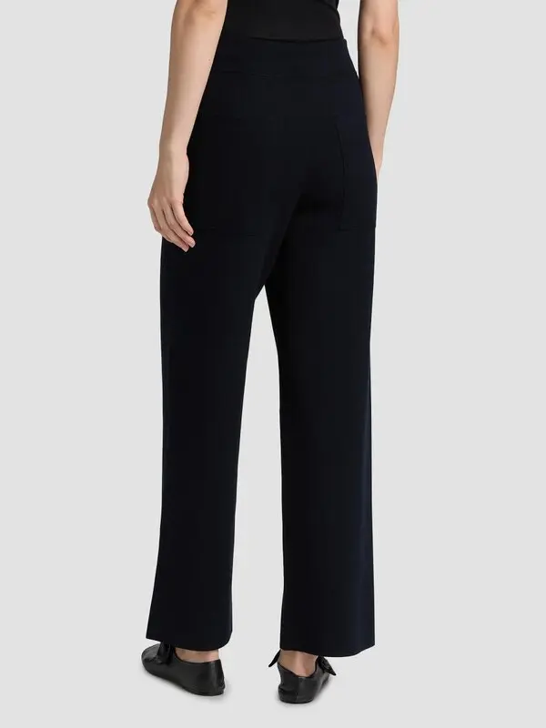 A.L.C. Corey Knit Wide-leg Pants