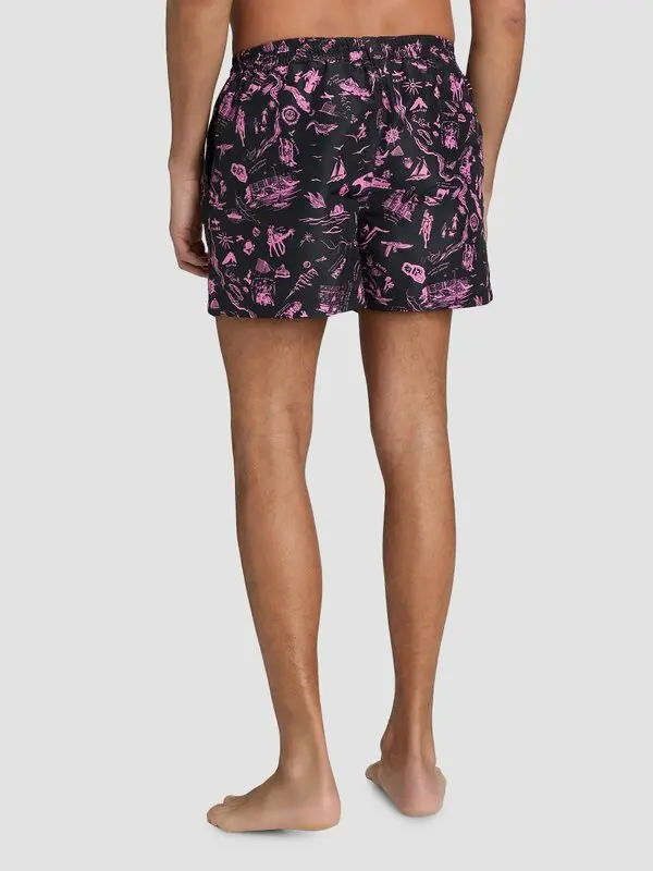 Paul Smith Travel Stories Swim Shorts