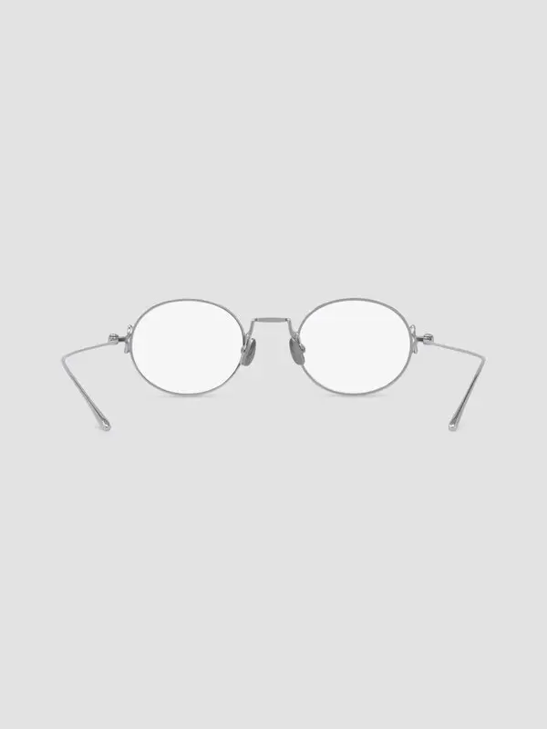 Loewe X Matsuda 46mm Round Optical Eyeglasses - Silver