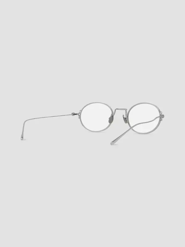 Loewe X Matsuda 46mm Round Optical Eyeglasses - Silver