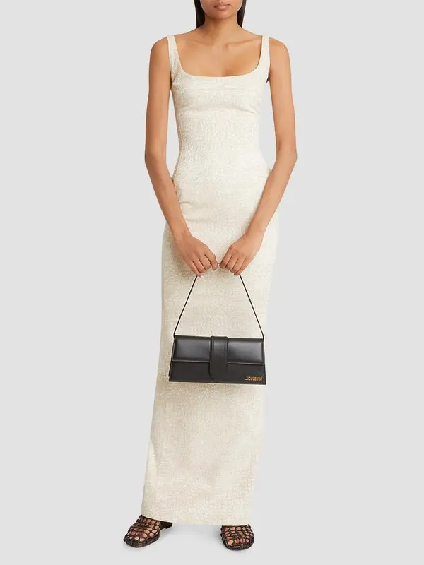 Jacquemus Le Bambino Logo Leather Shoulder Bag